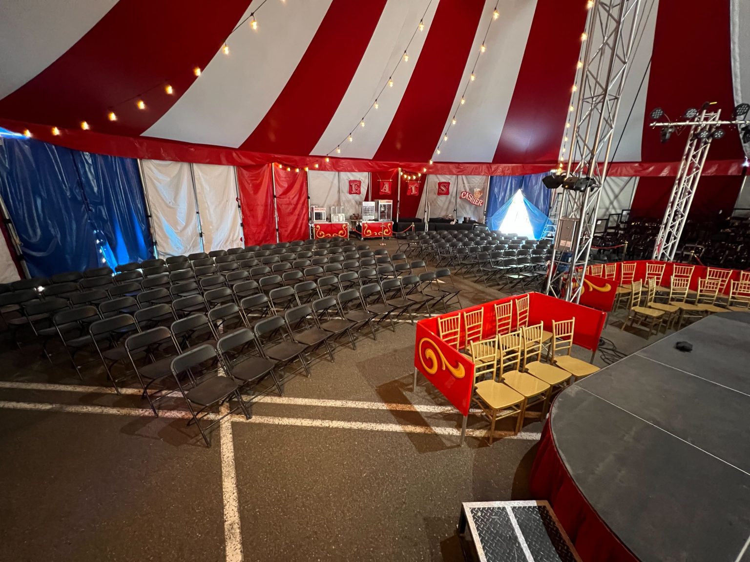 Seating - Venardos Circus